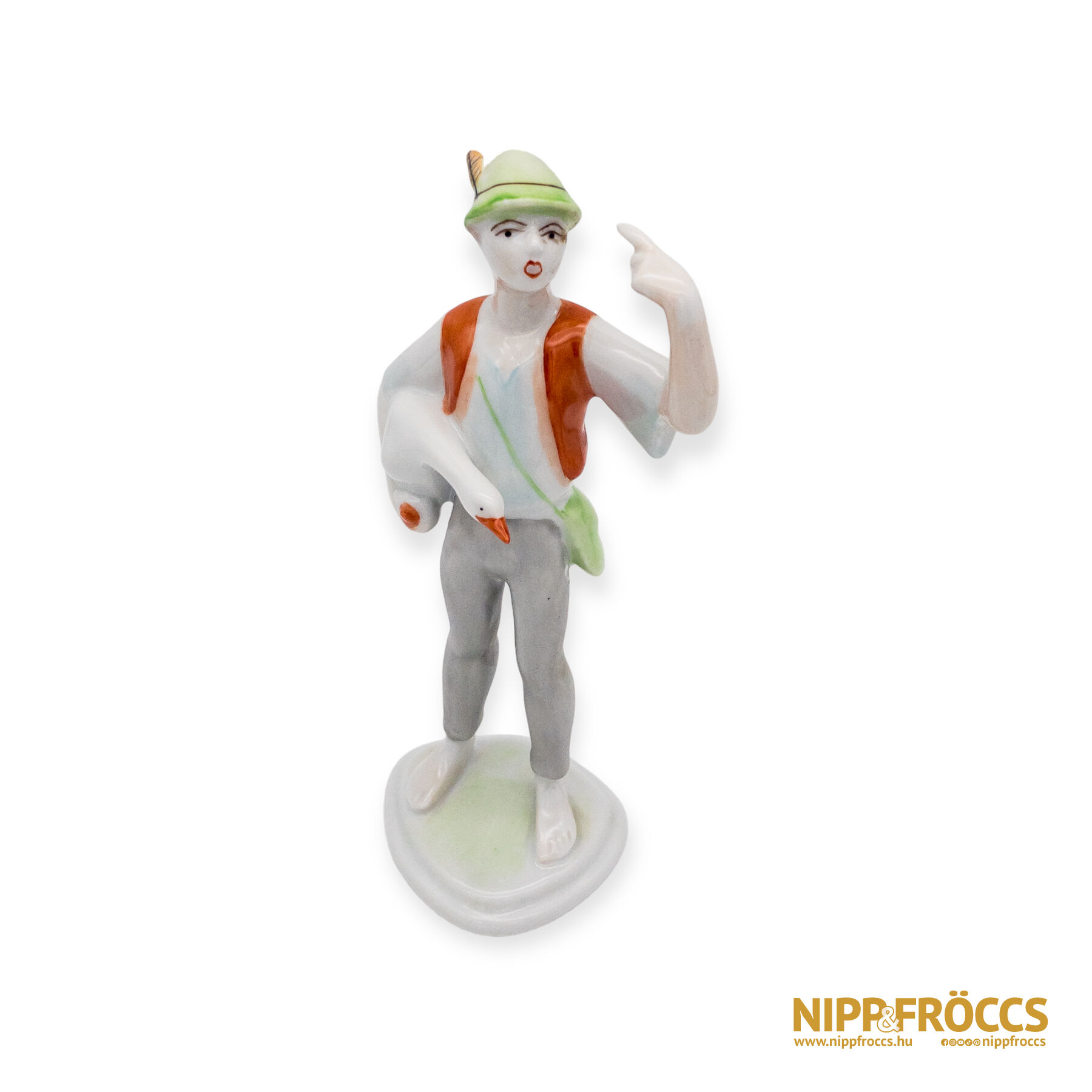 Hollóházi porcelán - Ludas Matyi